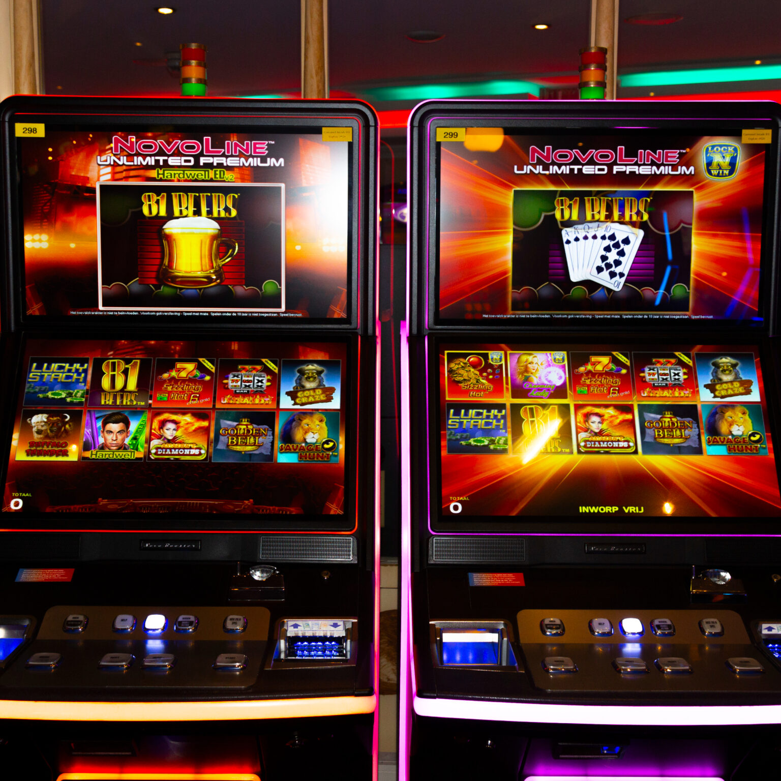 Novoline Unlimited Premium Loc - Carrousel Arcade Amsterdam