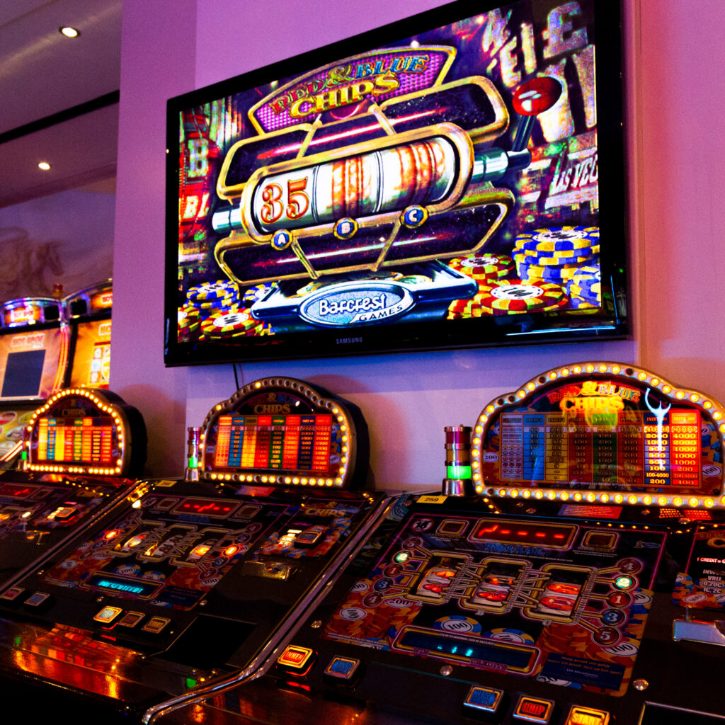 Red and Blue Chips - Carrousel Arcade Amsterdam